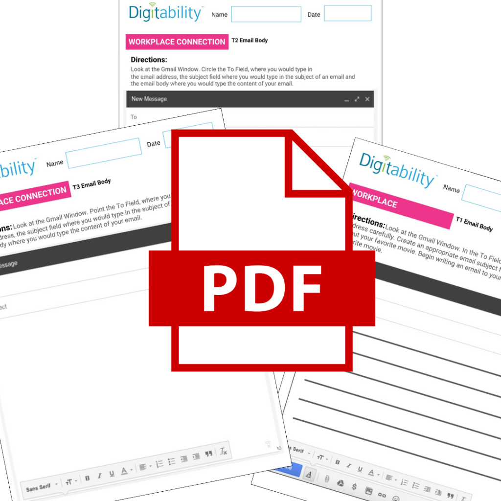 Digitability Free Resource | Writing Emails | Digitability