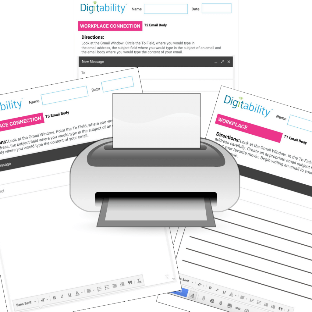 Digitability Free Resource | Writing Emails | Digitability
