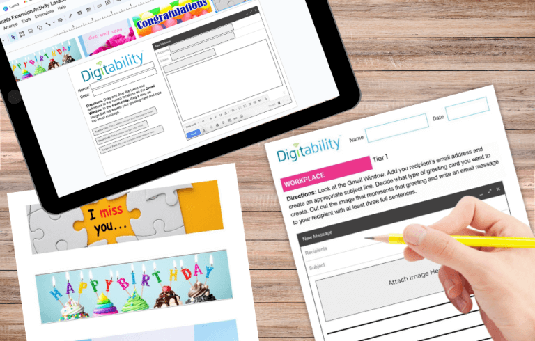 Digitability Free Resource | Electronic Greetings | Digitability